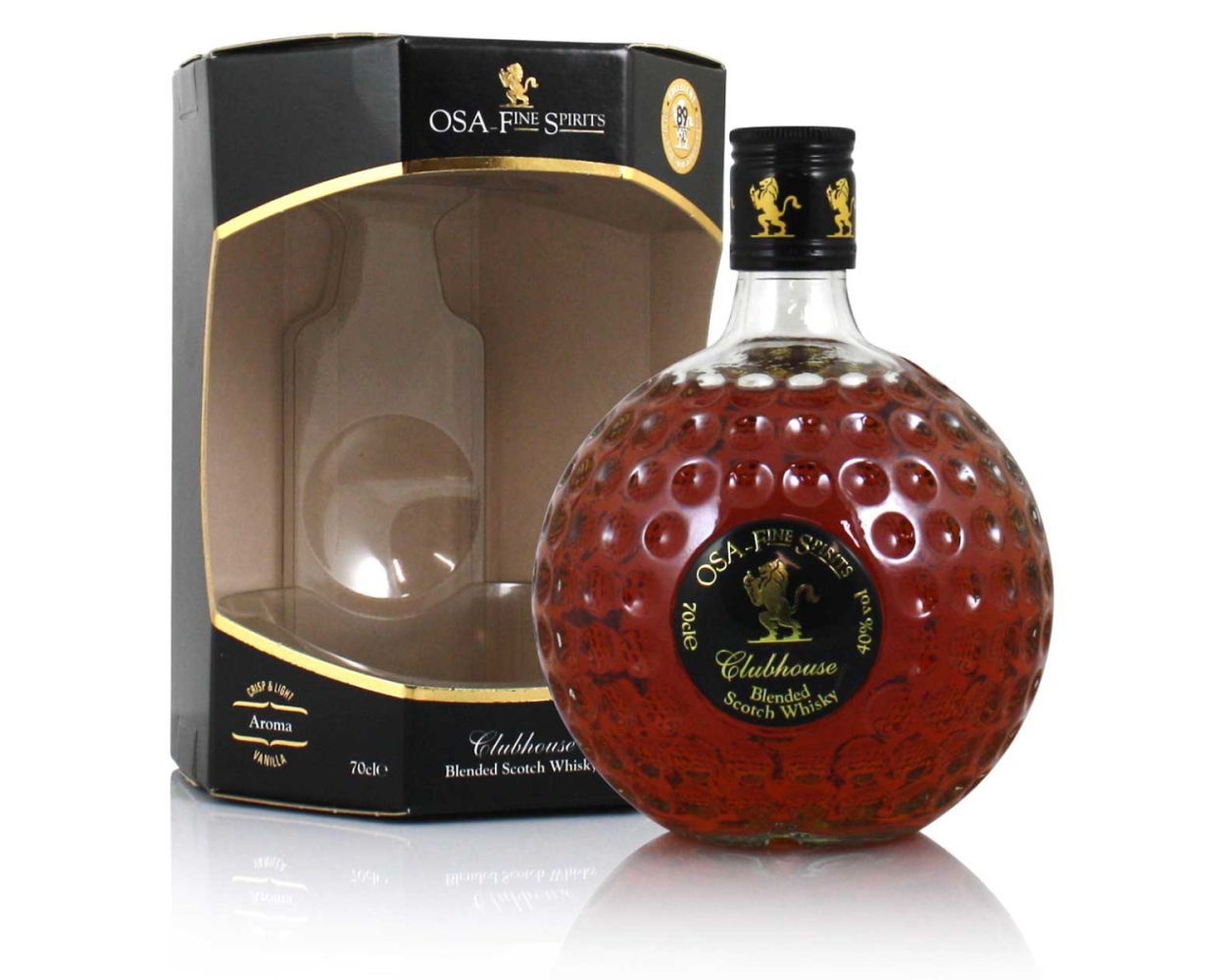 Old St. Andrews Clubhouse Blended Whisky in Golf Ball Bottle